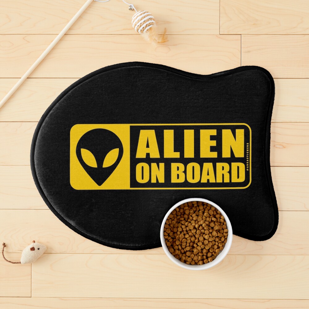 "Alien on board - Signal" Sticker by AreaStickers | Redbubble