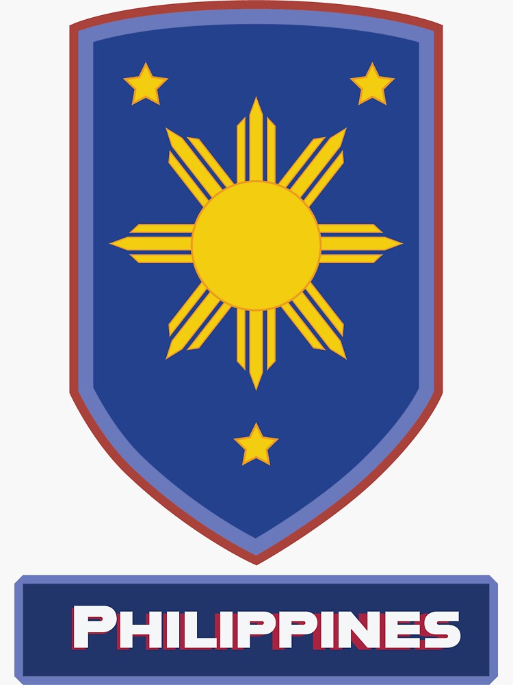 "Philippines Logo" Sticker for Sale by cway20 | Redbubble