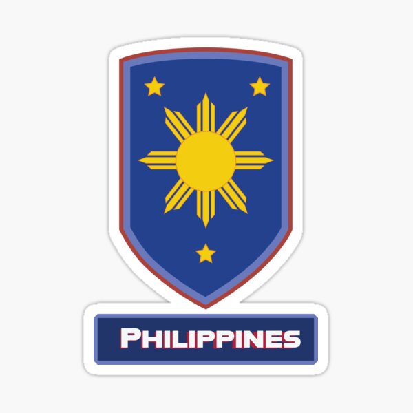"Philippines Logo" Sticker for Sale by cway20 | Redbubble