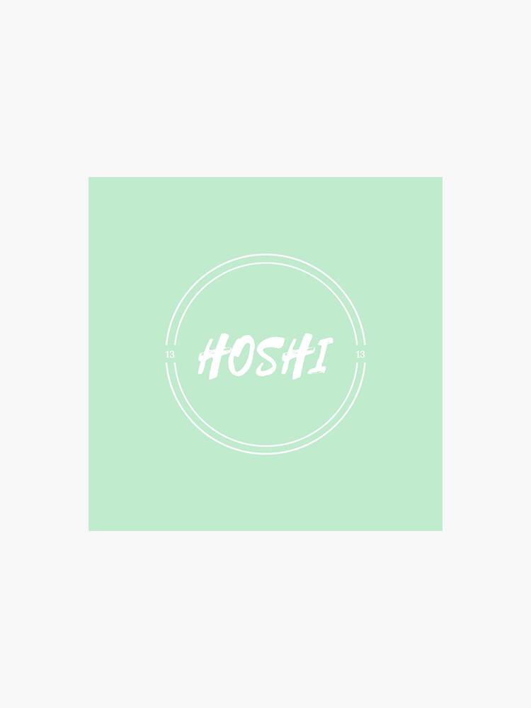 "HOSHI" Sticker by BokuAkaTrash | Redbubble