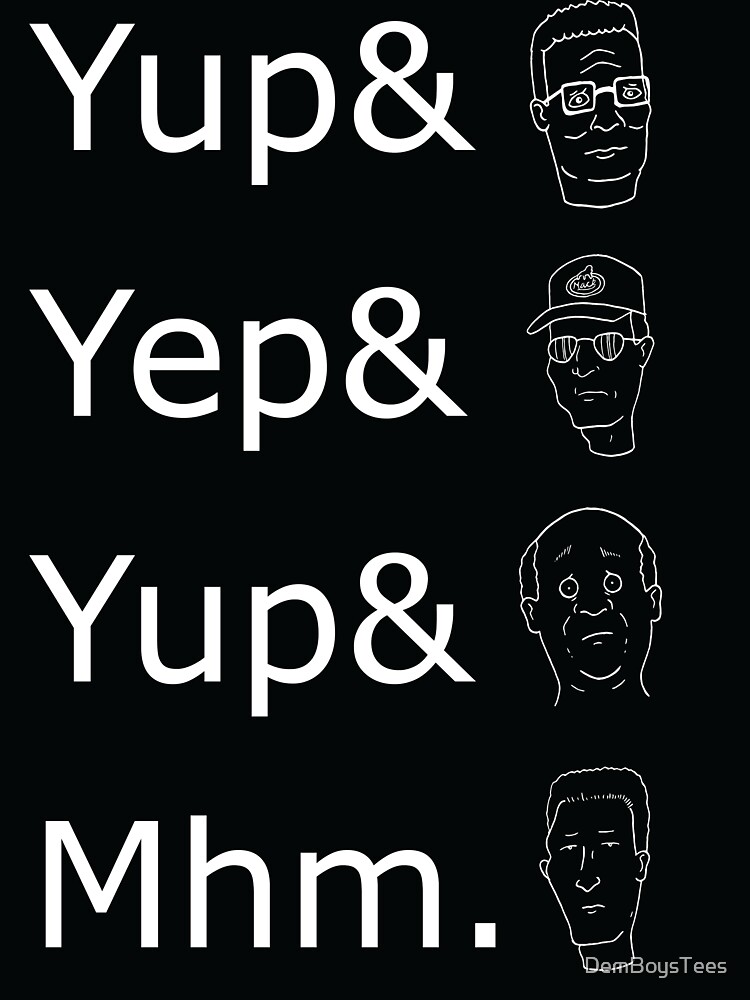 "Mhm" Sticker for Sale by DemBoysTees | Redbubble