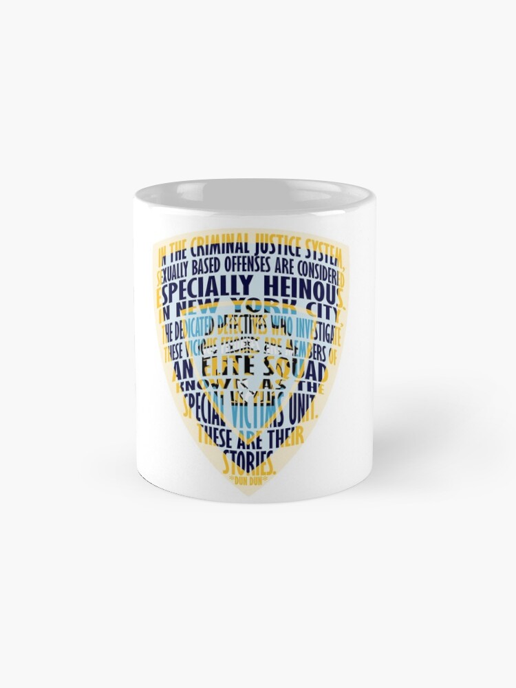 "Law & Order: SVU Badge" Coffee Mug for Sale by mkullen28 | Redbubble