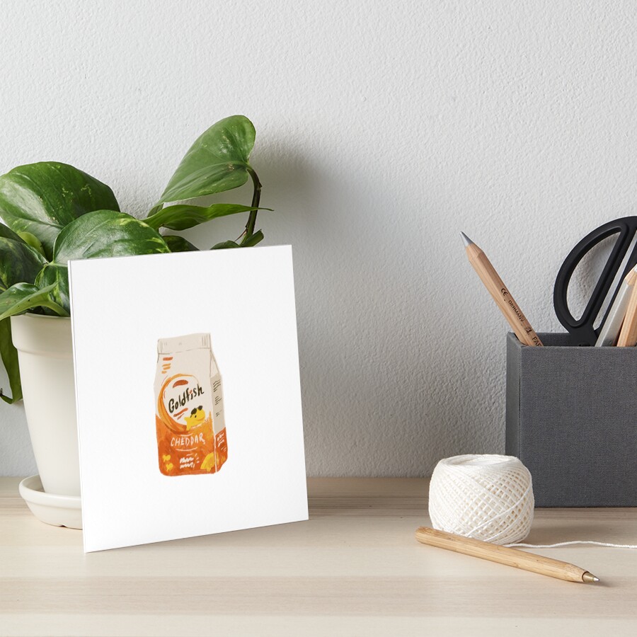 "Goldfish Crackers" Sticker for Sale by berniefern | Redbubble