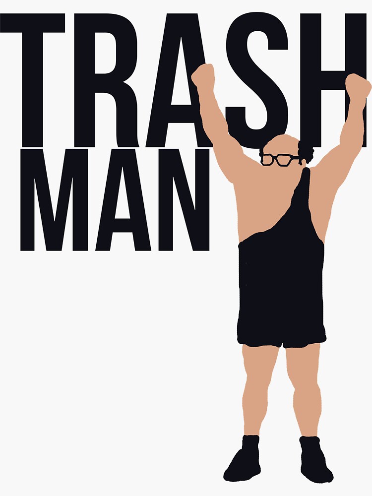 "Frank Reynolds - The Trashman" Sticker for Sale by taylorgrote | Redbubble
