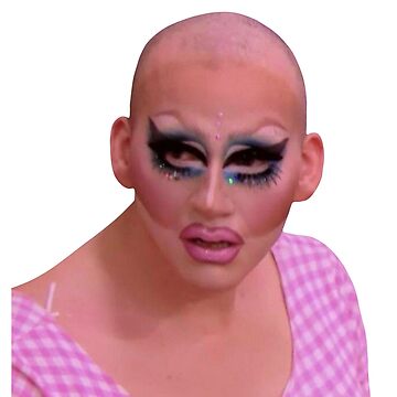 "Trixie Mattel - Bald Meme" Sticker for Sale by ShopShoopaloopa | Redbubble