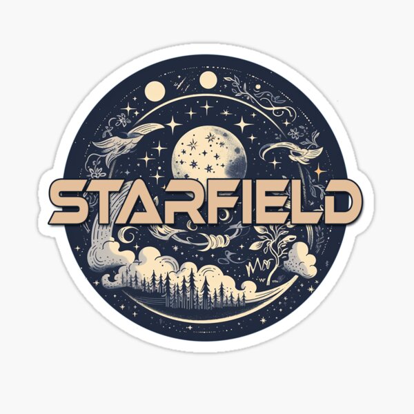 "Starfield" Sticker for Sale by JansenGS | Redbubble