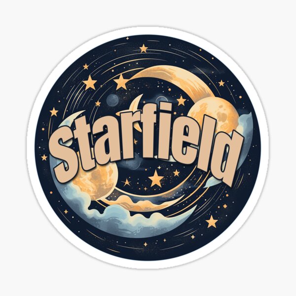 "Starfield" Sticker for Sale by JansenGS | Redbubble