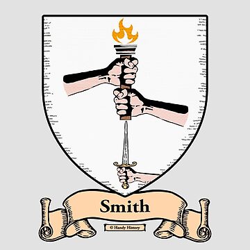 "SMITH - Coat of Arms - Family Crest" Sticker for Sale by HandyHistory ...