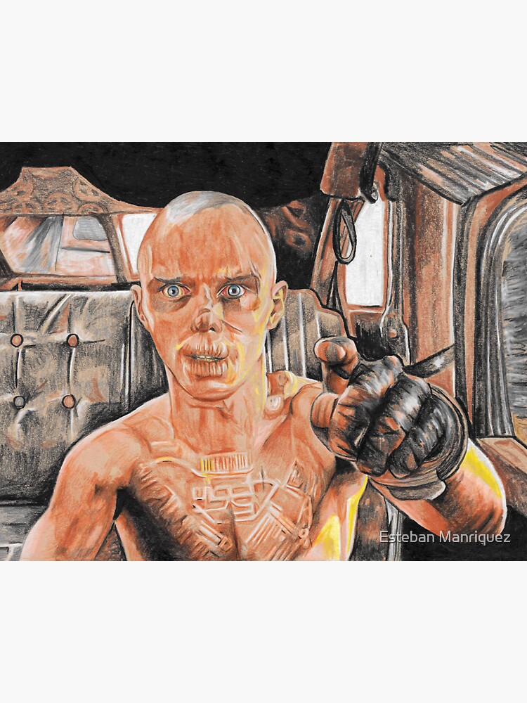 "Witness me" Sticker for Sale by Esteban Manriquez | Redbubble