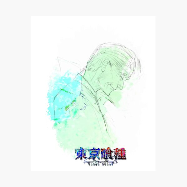"Tokyo Ghoul - Yoshimura (Ed Card) With Logo" Photographic Print by ...