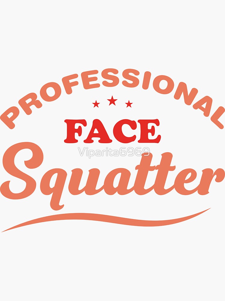 Face Squats Sticker For Sale By Viparita6969 Redbubble