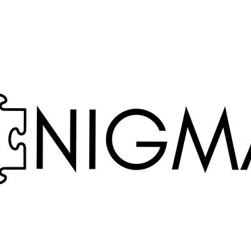 "Enigma Logo" Sticker by Enigma Shopping | Redbubble