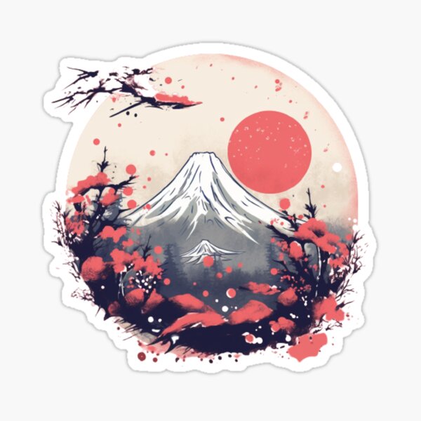 "Japan" Sticker for Sale by Tee Studio | Redbubble
