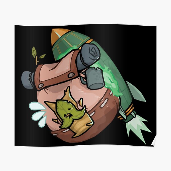 "Rocket Space Program | Tears of The Kingdom - TOTK" Poster for Sale by ...