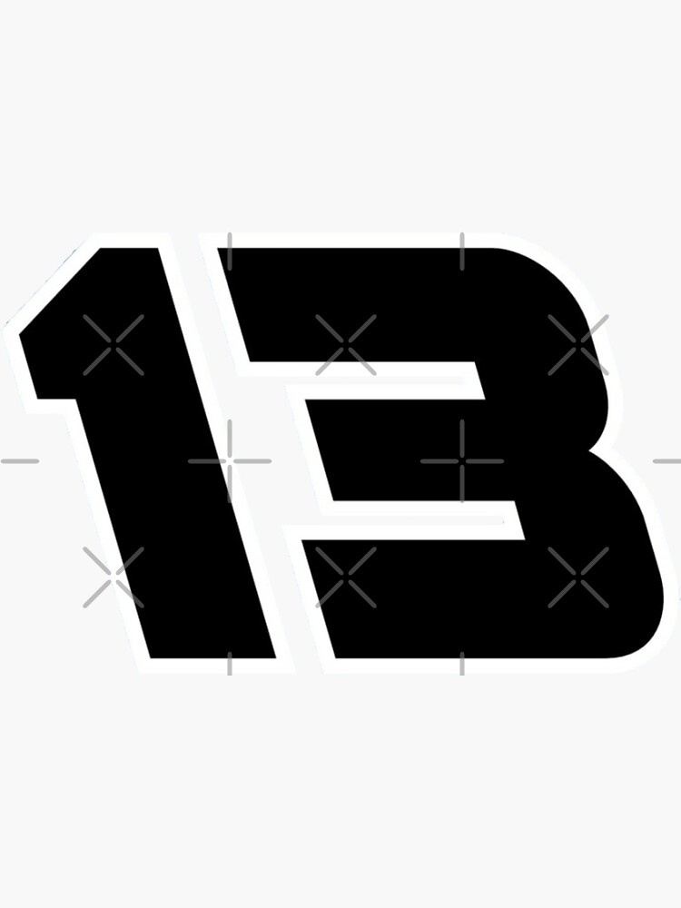 "Hailie Deegan 13" Sticker for Sale by Foofighter01 | Redbubble