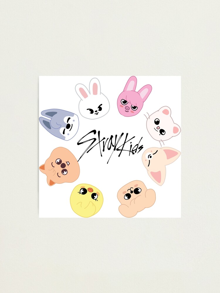 "SKZoo Circle" Photographic Print for Sale by miss-clorox | Redbubble