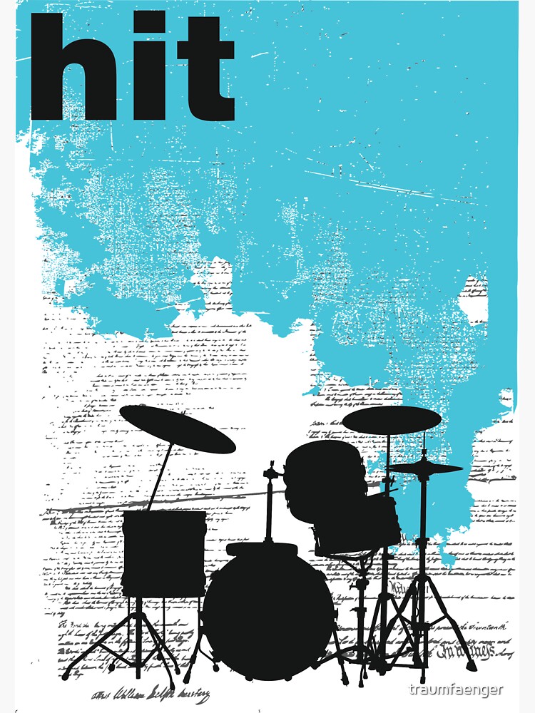 "Hit" Sticker for Sale by traumfaenger | Redbubble