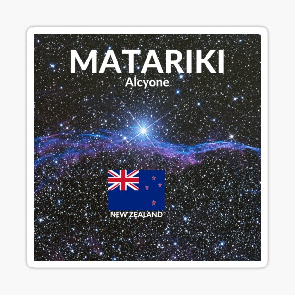 "Matariki: The Maori New Year" Sticker for Sale by Imagingwizard ...
