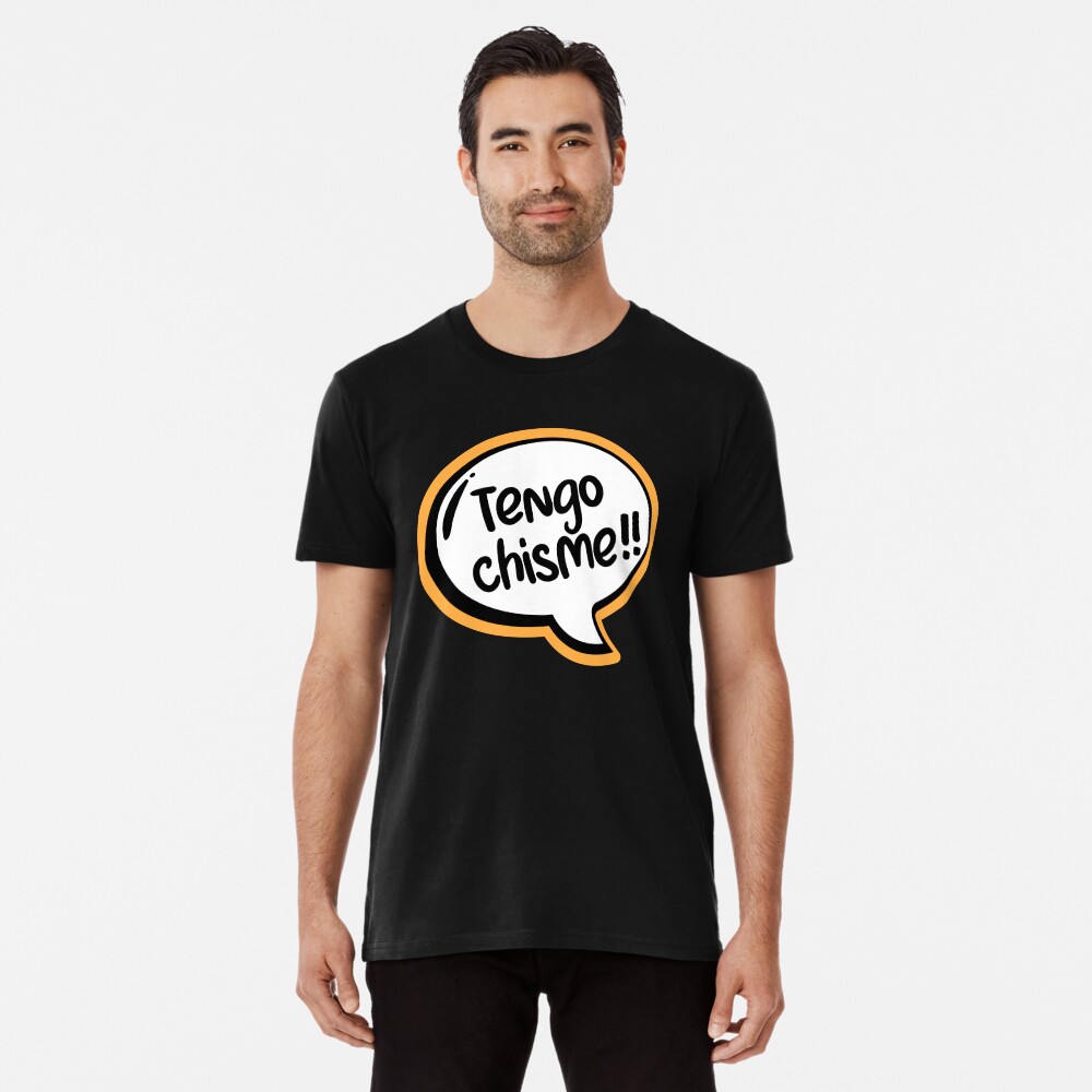 "Tengo chisme, chisme, chisme" Sticker for Sale by LatinoPower | Redbubble