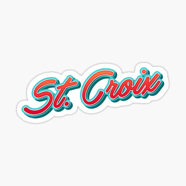 St Croix Stickers | Redbubble