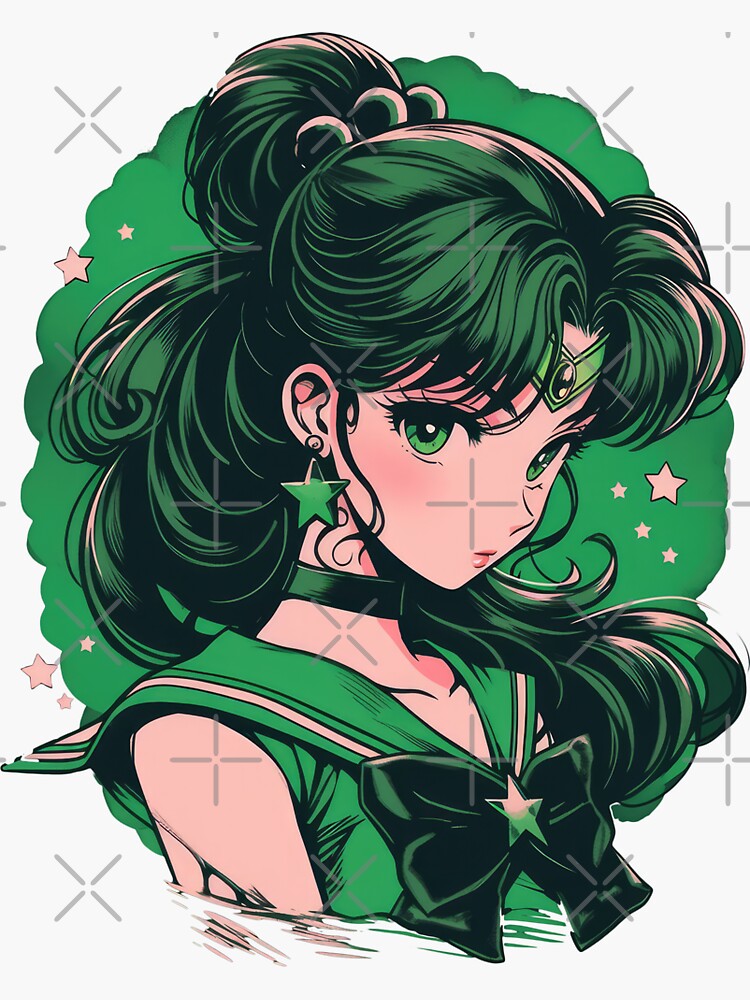 "Sailor Jupiter Retro 90s" Sticker for Sale by YouthlnAsia | Redbubble