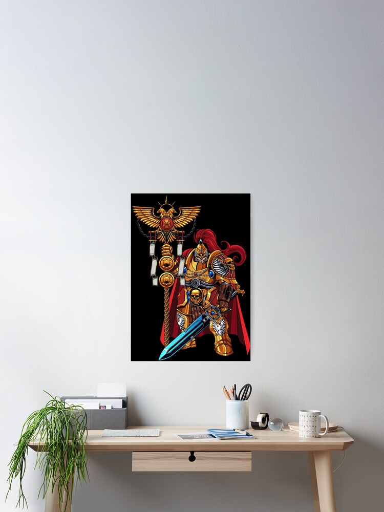 "Adeptus Custodes" Poster for Sale by FutureVision25 | Redbubble