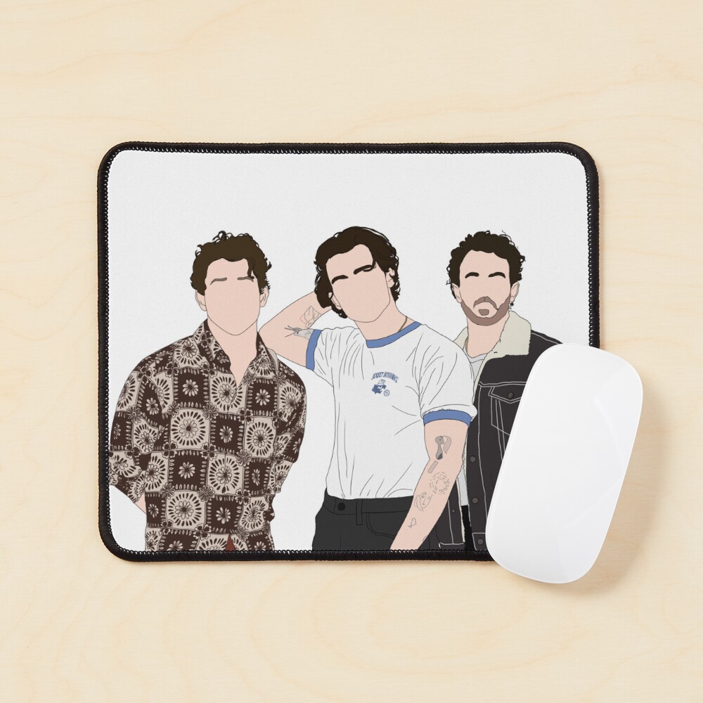 "Jonas Brothers" Sticker for Sale by leahfrommars | Redbubble