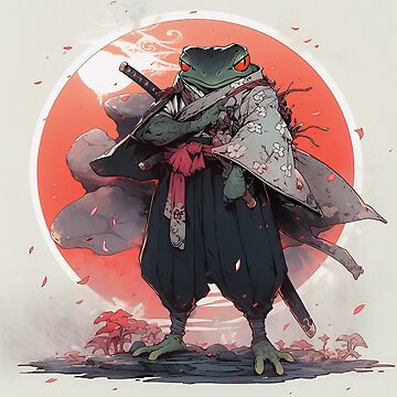 "Ninja Frog" Sticker for Sale by taoistviking | Redbubble