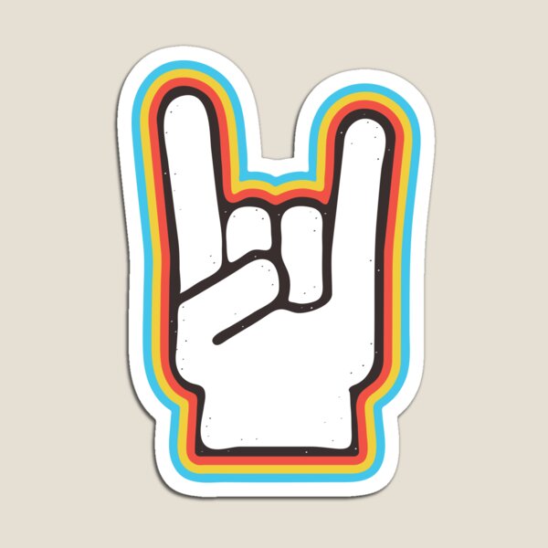 Rock Out Hand Sign Gifts & Merchandise | Redbubble
