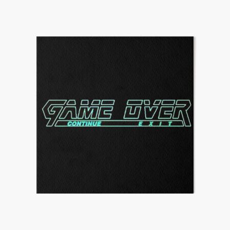 "Metal Gear Solid Snake - Game Over Screen" Art Board Print by ...
