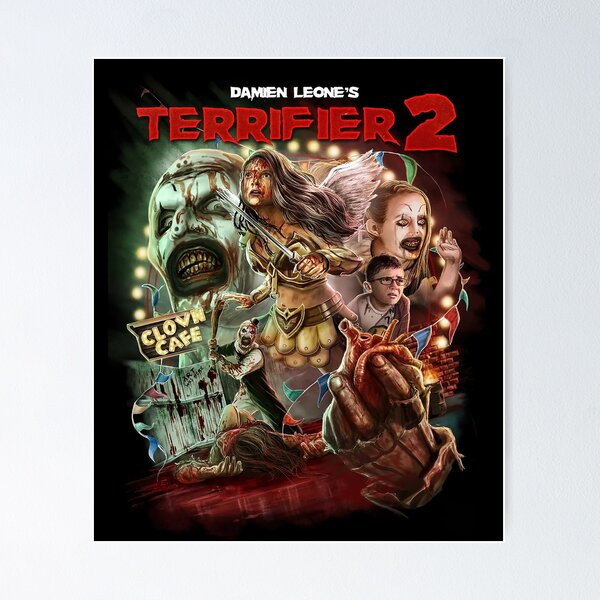 "Terrifier two movie" Poster for Sale by galeaheiner | Redbubble