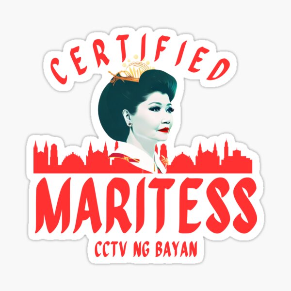 "Certified maritess " Sticker for Sale by fireforge182 | Redbubble