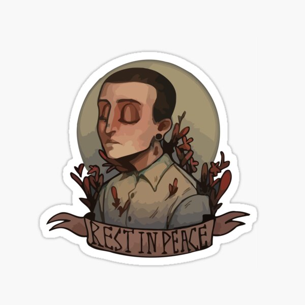 Chester Bennington Stickers | Redbubble