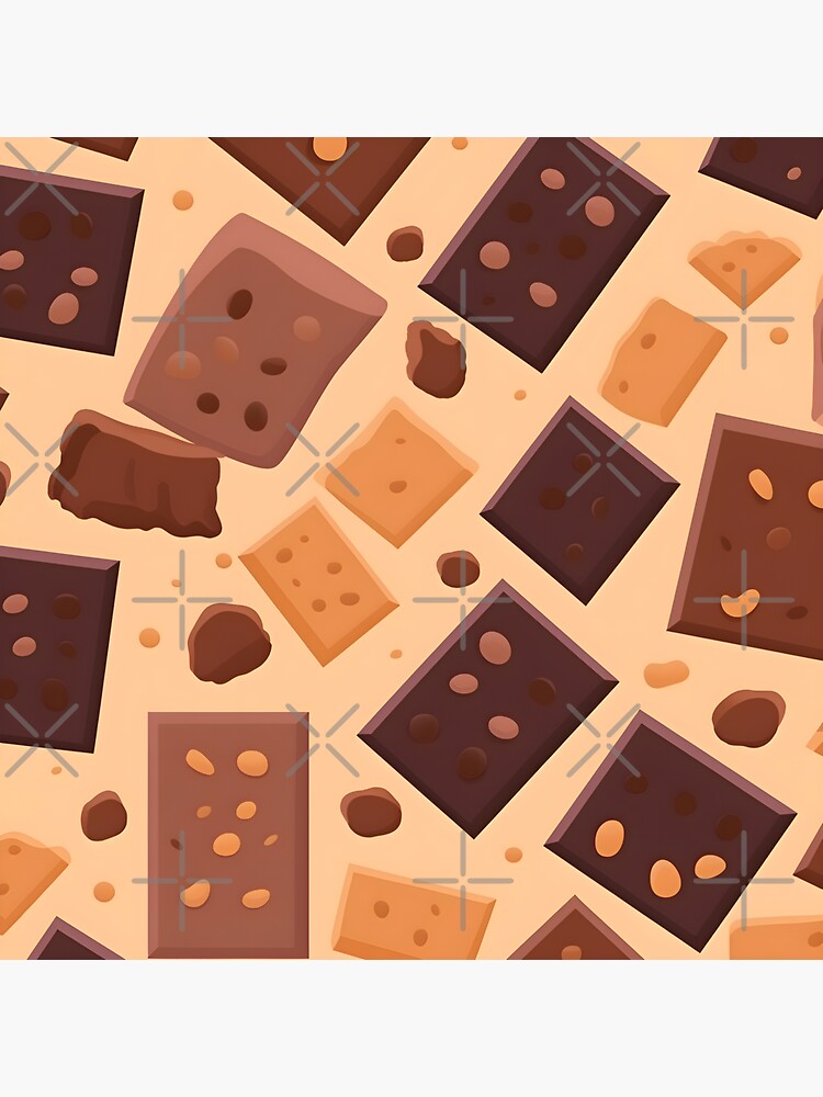 "Chocolate Bar" Sticker for Sale by StudioThink | Redbubble