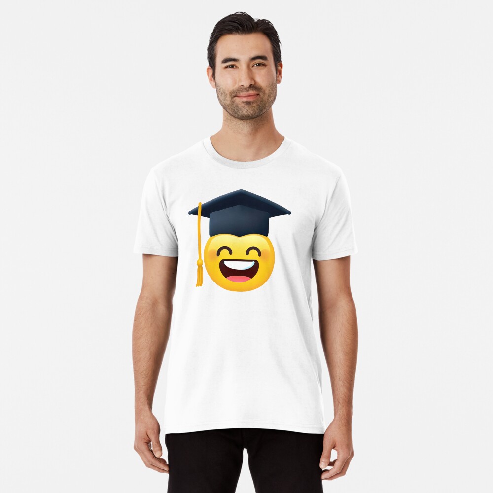"Happy graduation emoji " Sticker for Sale by Elite-corner- | Redbubble