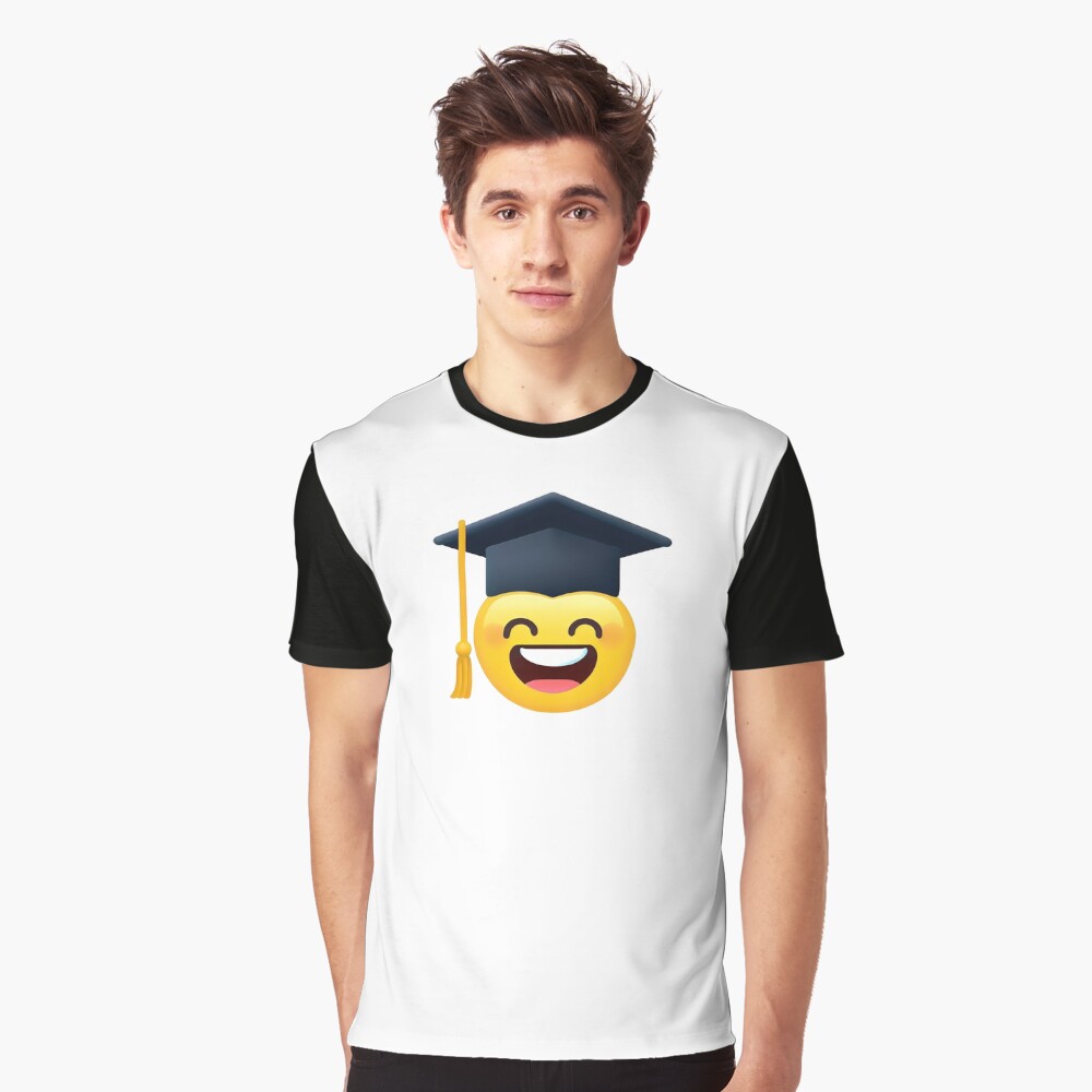 "Happy graduation emoji " Sticker for Sale by Elite-corner- | Redbubble