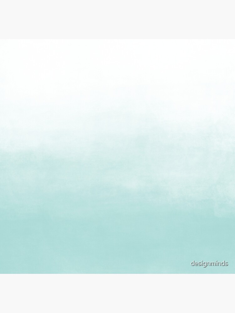 "Pale Mint Blue Ombre Paint Color Wash (pale mint blue/white ...