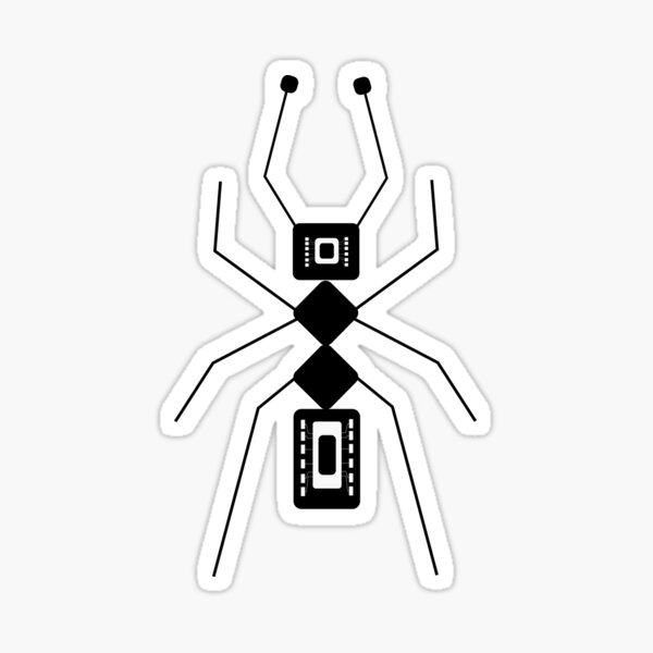 "Robotics - Ant Robot" Sticker by GiroScience | Redbubble
