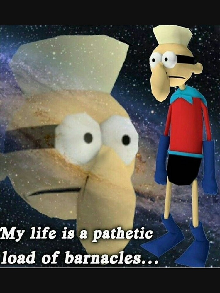 "Barnacle Boy" T-shirt for Sale by DRMaui | Redbubble | memes t-shirts ...