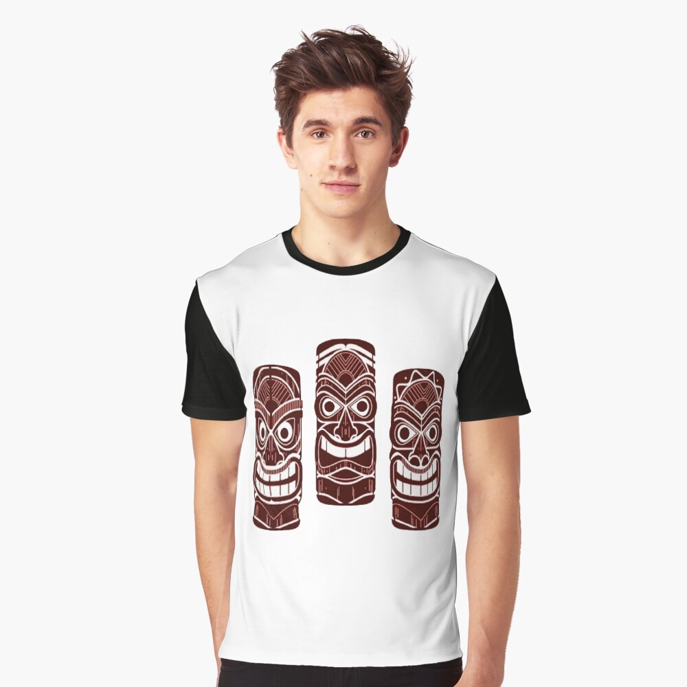 "Tiki Time" Sticker for Sale by NINUNO | Redbubble