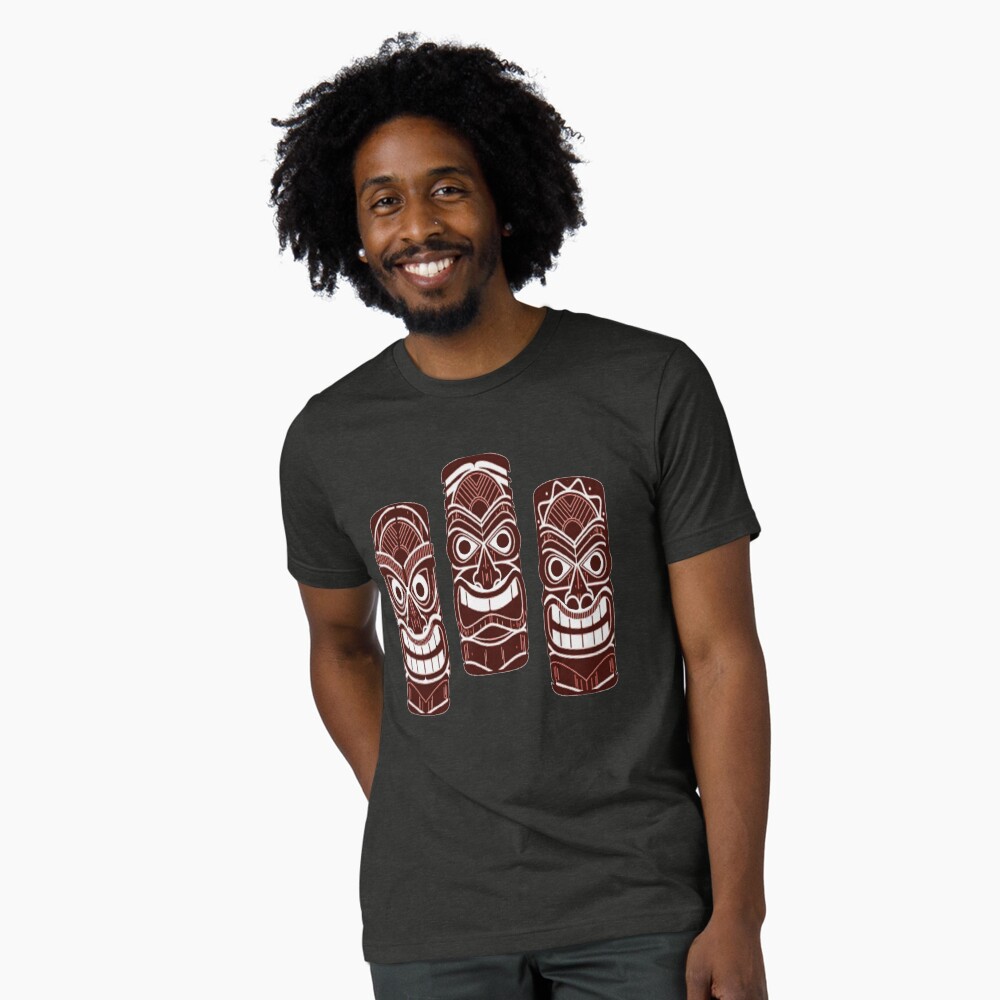 "Tiki Time" Sticker for Sale by NINUNO | Redbubble