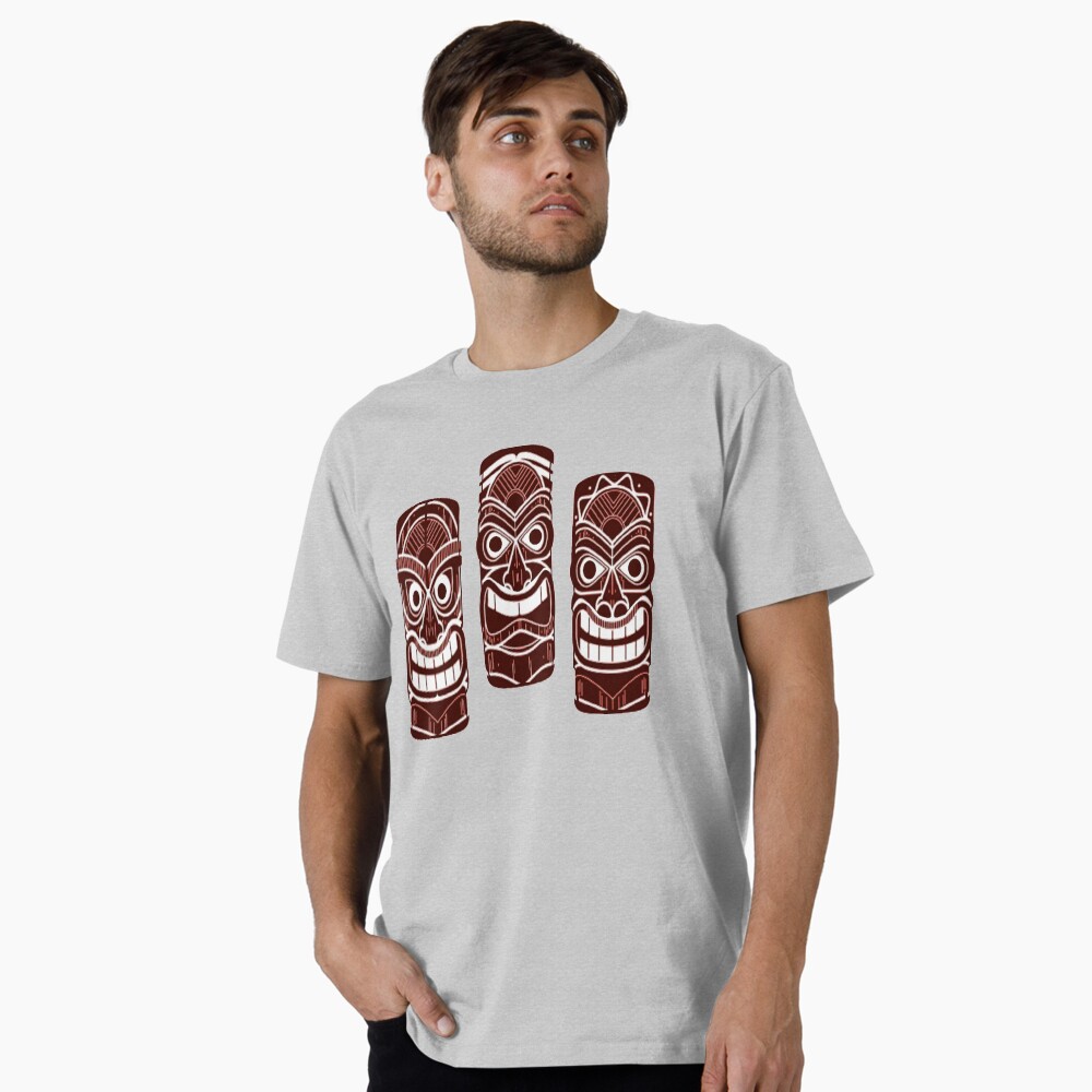 "Tiki Time" Sticker for Sale by NINUNO | Redbubble