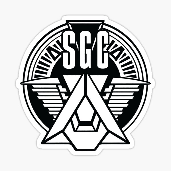 "Stargate Command Logo (insignia)" Sticker for Sale by AdamL10 | Redbubble