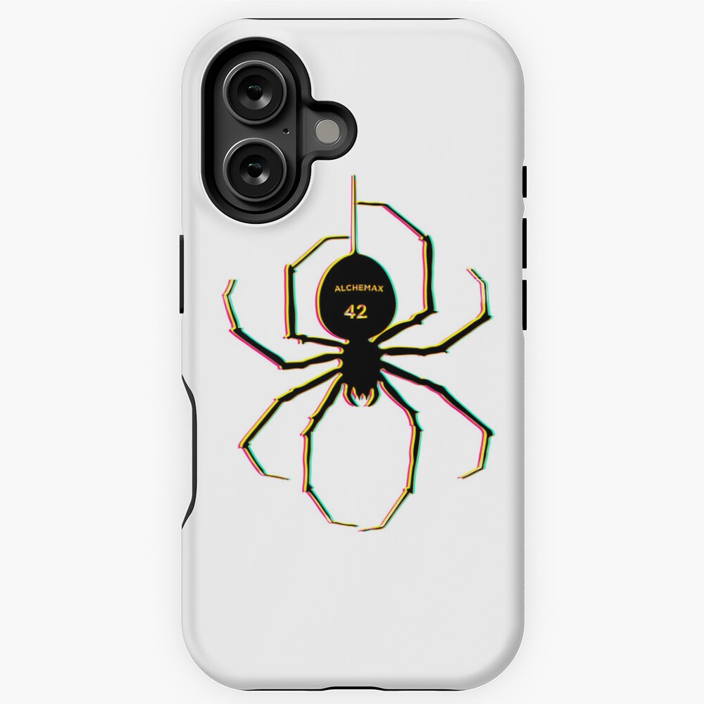 "Black Spider Alchemax 42" Sticker for Sale by decorativstudio | Redbubble