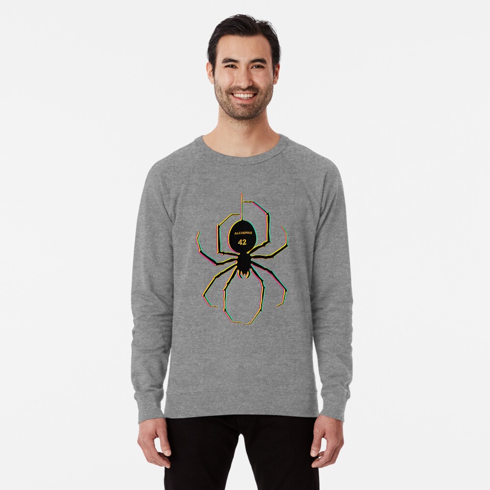 "Black Spider Alchemax 42" Sticker for Sale by decorativstudio | Redbubble