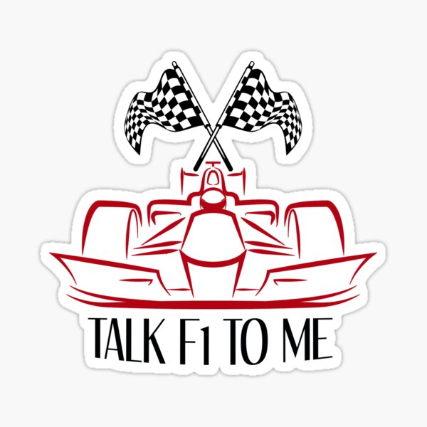 "Checkered Speed: Talk F1 to Me - Artistic Silhouette of an F1 Car with ...