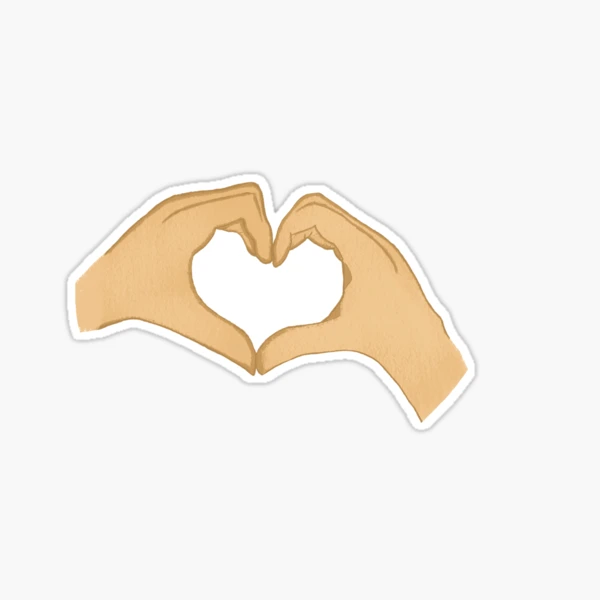 Red Taylor Swift Heart Hands