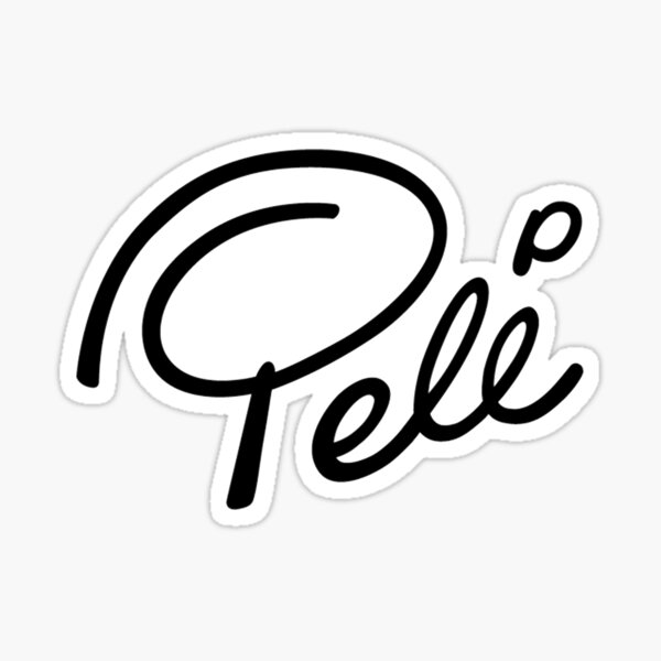 "pele soccer brazil player" Sticker for Sale by JulioCampos | Redbubble
