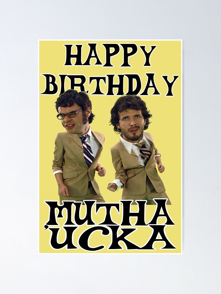 "Happy Birthday Mutha Ucka" Poster by loganferret | Redbubble