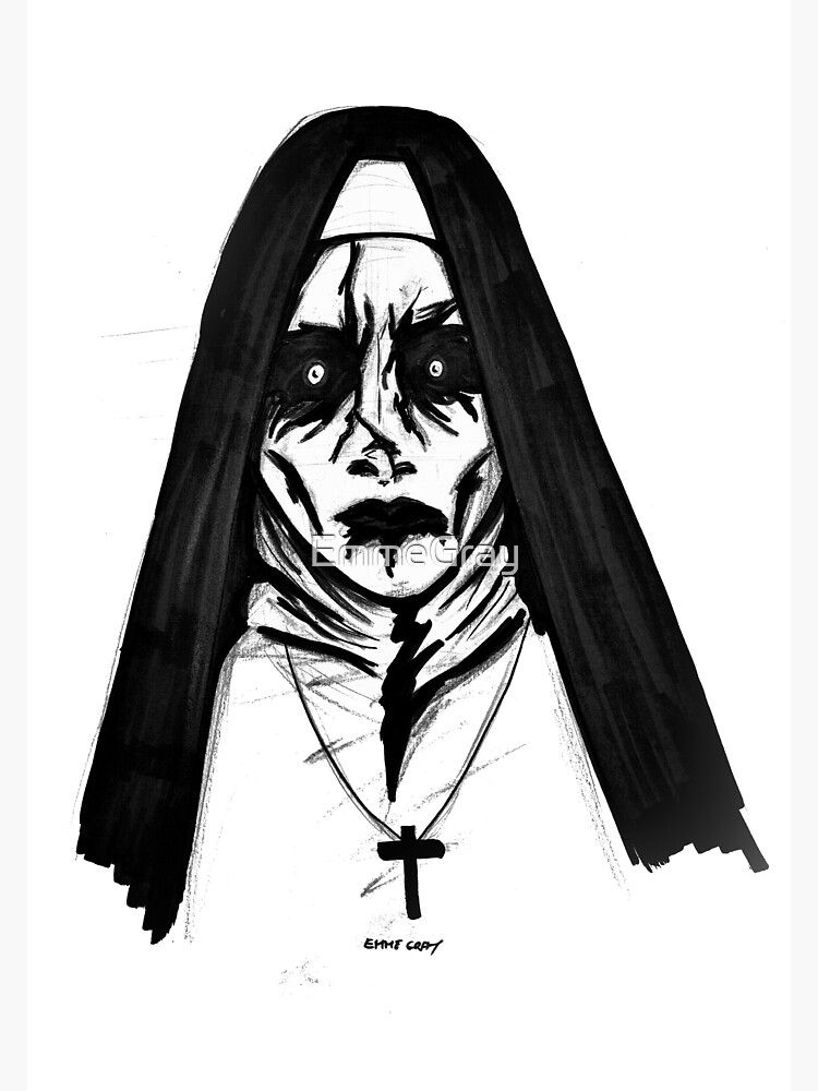 "Valak" Art Print by EmmeGray | Redbubble
